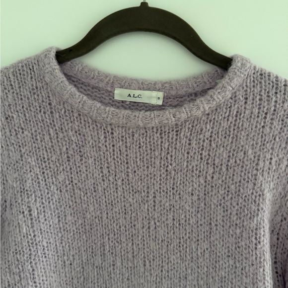 A.L.C. | Sweaters | Alc Lavender Knit Womens Sweater | Poshmark